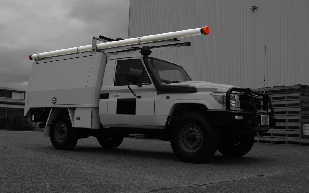 Conduit Carrier PVC - XL Service Bodies