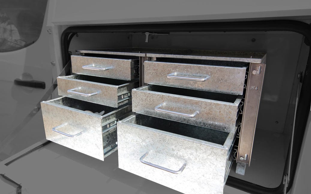 Internal Drawer Fitout - XL Service Bodies